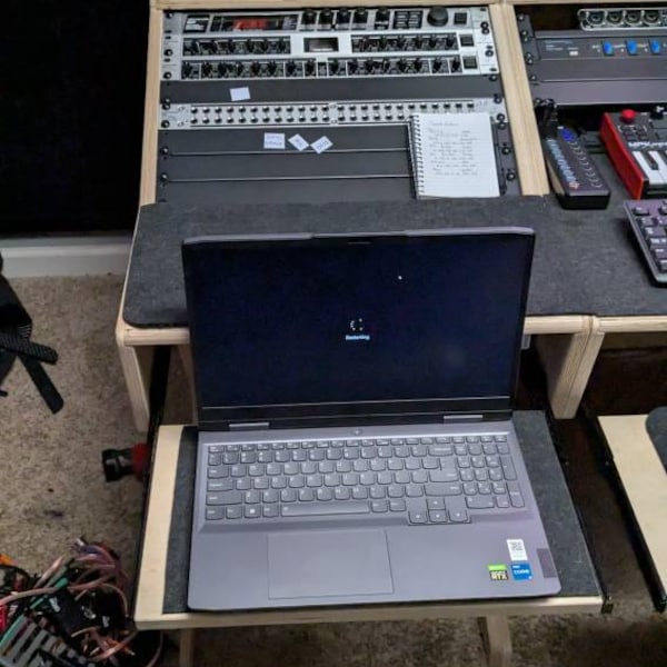 Trinity Desk Designs 3 Bay Hybrid Daw Desk - Etsy