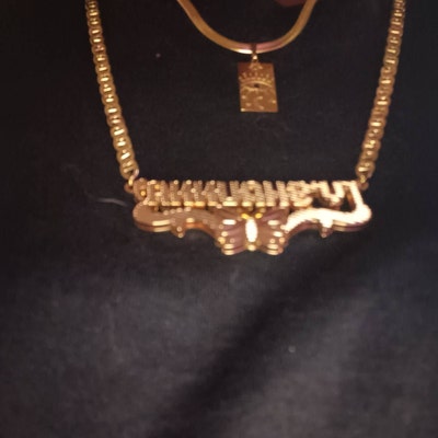 Personalized Character Name Necklace Cartoon Name Necklace - Etsy