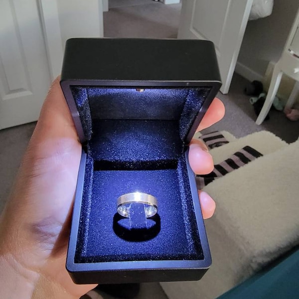 14k Matte Yellow Gold Wedding Band – Beveled Edge Comfort Fit - Etsy