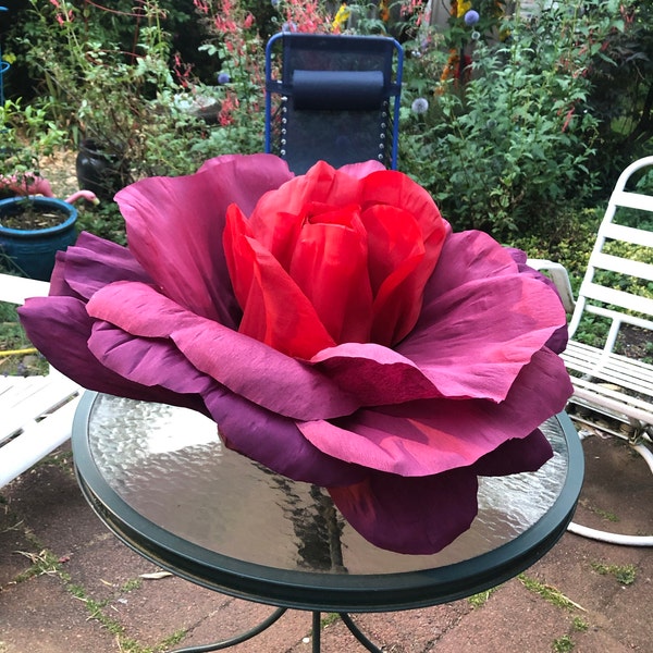 Extra Large PDF Full Size Rose 6 Template 30-34 Inches Rose When Made ...