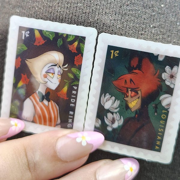 Fluffy Alastor Series - 5”x7” Mini Print SET OF 3 - Etsy