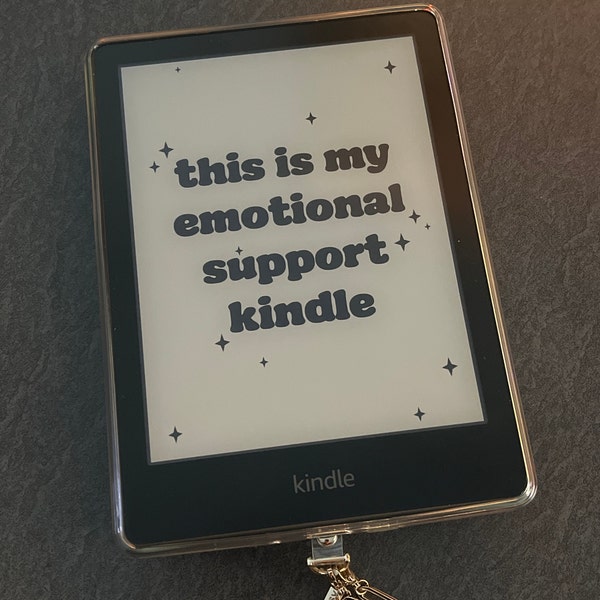 Full Screen EPUB Kindle Lock Screen - Emotional Support Kindle (kindle ...