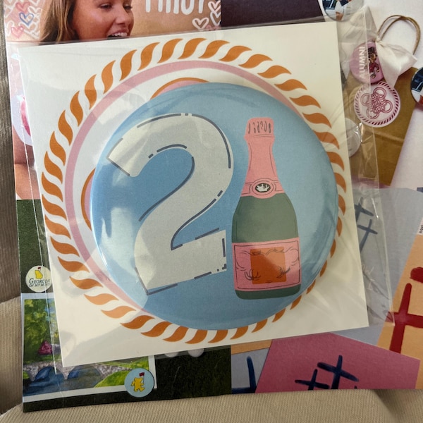 CUSTOMIZABLE BIRTHDAY BUTTONS | Birthday Celebration - Etsy