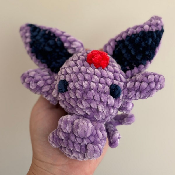 Crochet Mewtwo Pattern PDF - Etsy