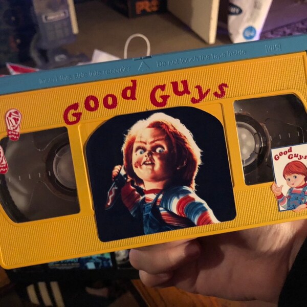 Retro VHS Lamp Chucky the Good Guys Child's Play Inspired Night Light ...