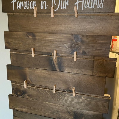 Photo Board Picture Display Picture Board Wedding Photo - Etsy