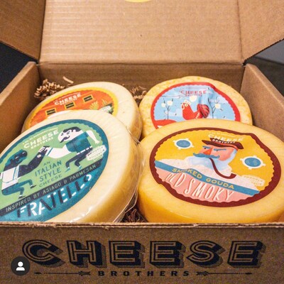Cheese Brothers Brotherhood Gift Pack Made in Wisconsin Includes ...