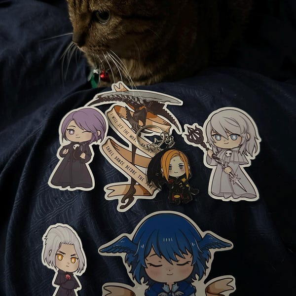 FFXIV Haurchefant Hot Cocoa Sticker - Etsy