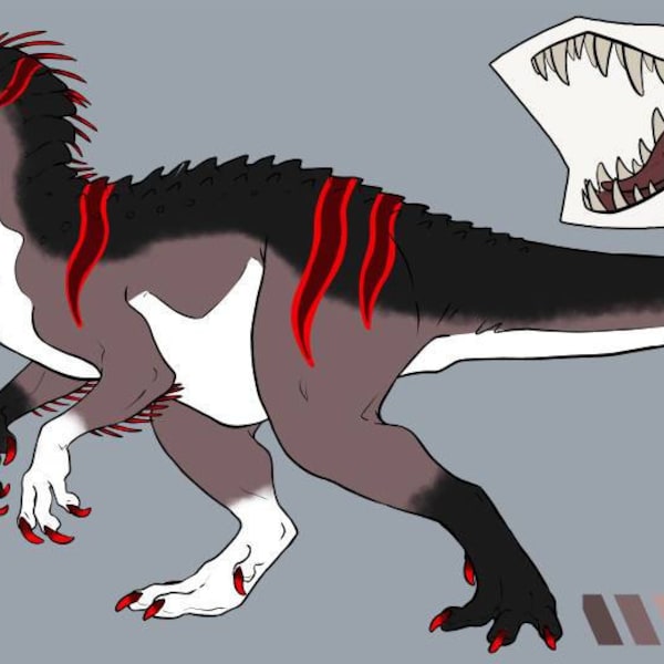 Jurassic Hybrids - Customisable Base, Indominus, Scorpius, Indoraptor ...