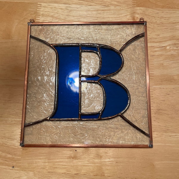 Stained Glass "m" - Etsy