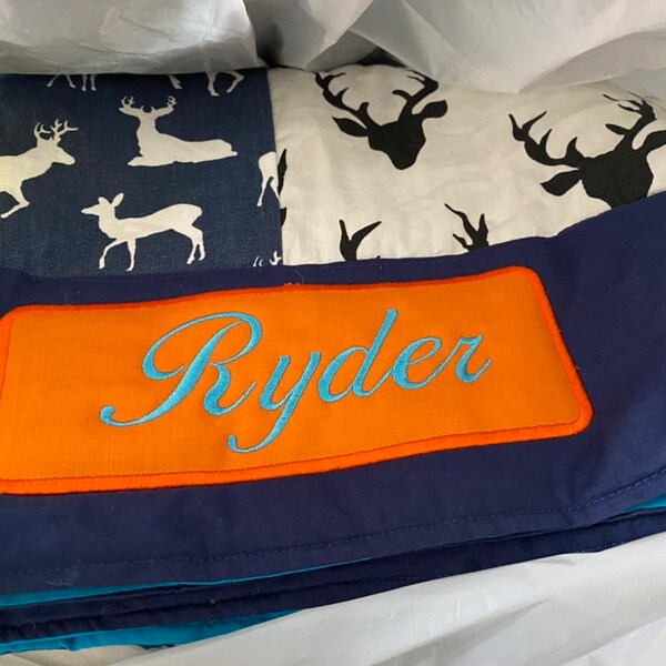 Rectangle Name Tag Frame Applique Machine Embroidery Design - 23 Sizes ...