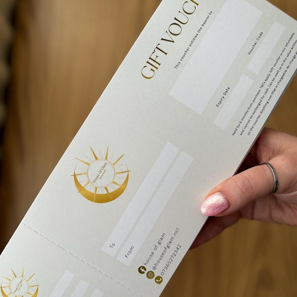 Necklace / Bracelet Display Cards, Jewellery Backing Cards, Custom ...