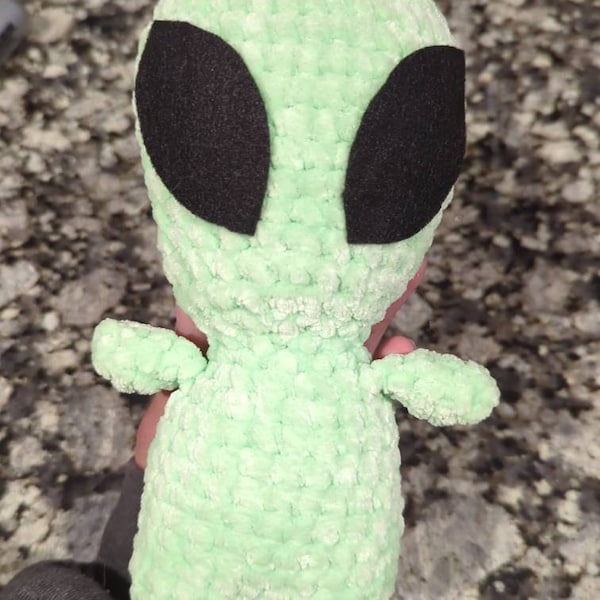 NO SEW Alien- Crochet Pattern - Etsy