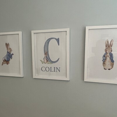 Watercolor Peter Rabbit Nursery Prints, Peter Rabbit Art, Peter Rabbit ...