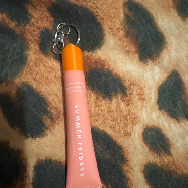 Summer Fridays Lip Butter Balm Keychain Cap | Lip Balm Not Included ...