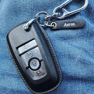 2023 2024 Mini Cooper S JCW Key Fob Cover, Leather Key Case for Keyless ...