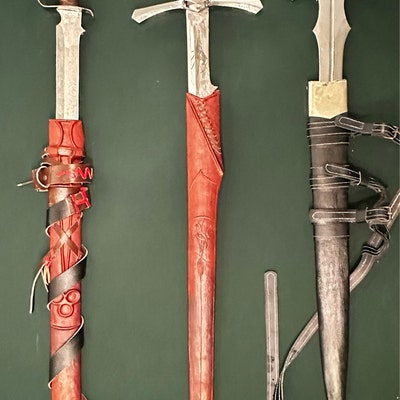 EGKH 18 Inches Blade D-guard Machete Knife Machete Knife Handmade ...