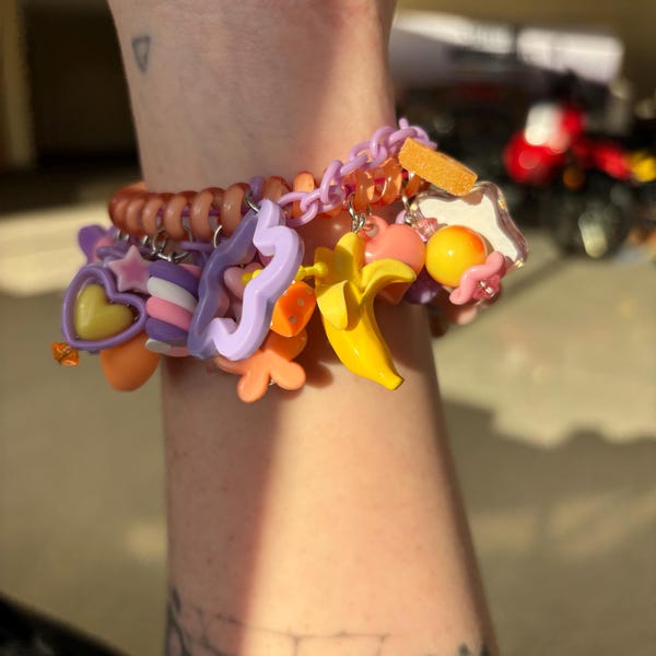 Custom Kidcore Bag Charm/keychain - Etsy