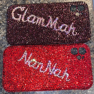 Bling Out Phone Cases Rhinestone With Design Pattern Make on | Etsy