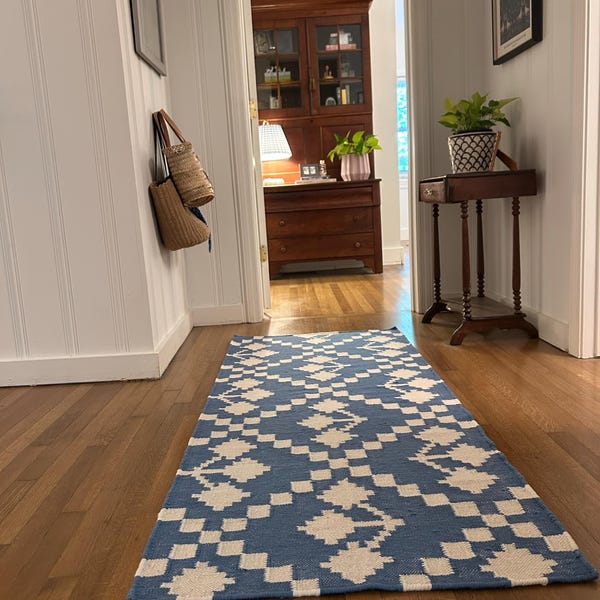 Diamond Jute Rug, Natural Jute Area Rug, Jute Runner Rug, Textured Boho ...