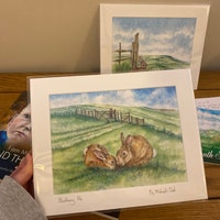 Original Hand Crafted Rabbit Wood Engraving (pyrography) Illustration ...