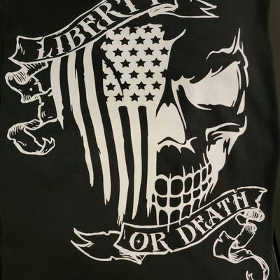 USA Skull Flag Distressed Decal Sticker Vinyl Graphic American - Etsy