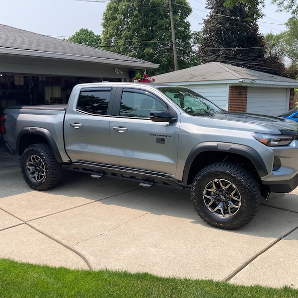 Colorado ZR2 / Canyon AT4X Side Steps (2023-2026): Rockloks Snap-on, 30 ...