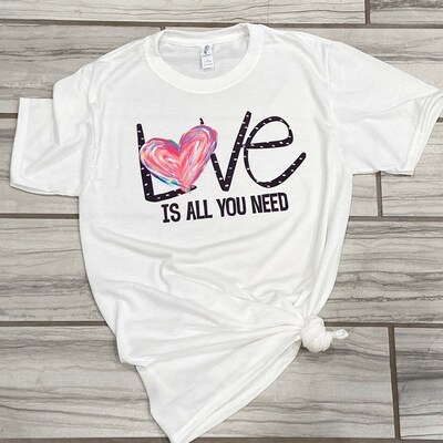 Valentines Day Sublimation, Heart Png, Colorful Love Clipart ...