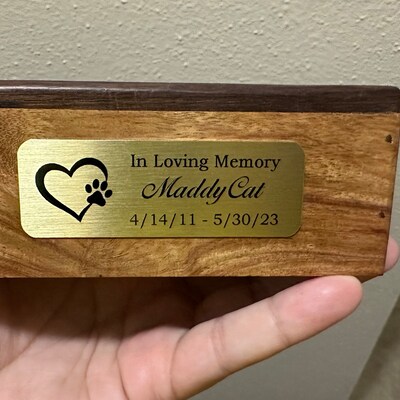 Tree Memorial Plaque Dedication Sign for Garden in Memory - Etsy