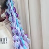 Festival Rave Braids- Rainbow Alien - Easy Tinsel Rave Festival ...