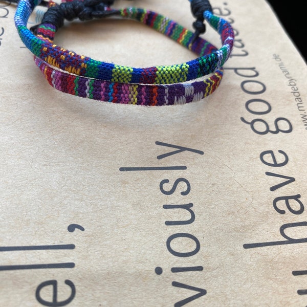 2x Boho Surfer Bracelet for Men or Women - Handmade Festival Jewelry ...