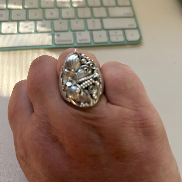 Turza Wells and Andrew Shows Enamel & Inlay Gemstone on Sterling Silver ...