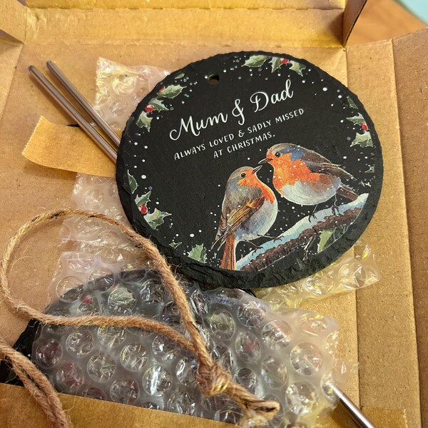 Rock Slate Islamic Memorial Crescent Moon & Star We Belong to Allah to ...