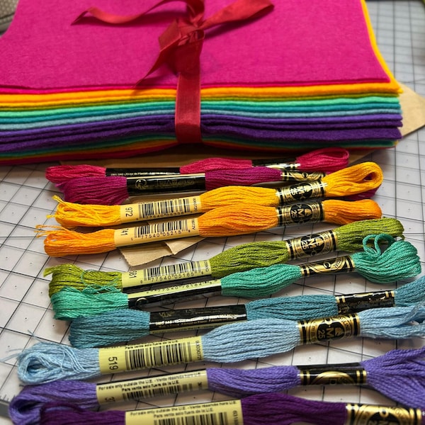 Full Collection 100% Wool Felt // Pure Merino Wool Felt Sheets ...