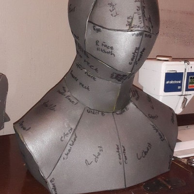 DIY Mannequin Bust Head EVA Foam Template - Etsy
