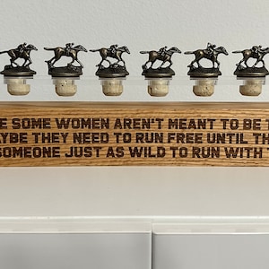 Custom Blanton's Bourbon Stopper Display Stand red Oak - Etsy