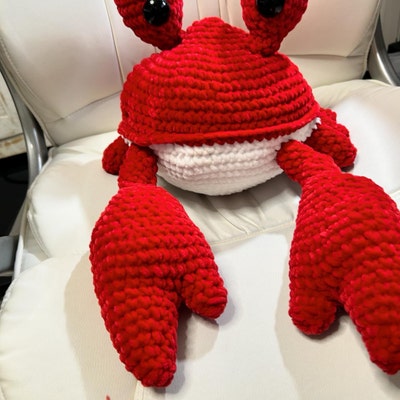 Amigurumi Crab No Sew Crochet Pattern and 6 Video Tutorials DIY, Sea ...