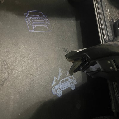 Toyota FJ Cruiser Welcome Lights Door Lights Projector UNIVERSAL KIT - Etsy