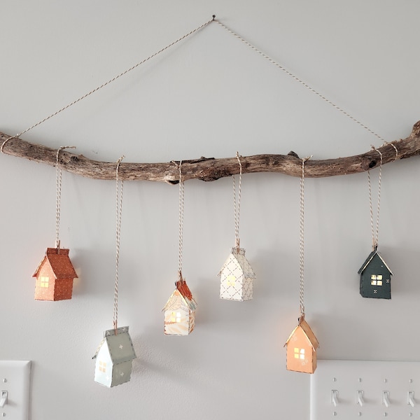 Stitch & Fold Paper House Luminary Kit - Etsy