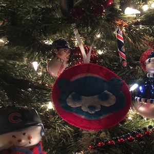 Chicago Cubs Christmas Ornament - Etsy