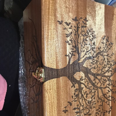 Personalized Tree of Life Memory Box 12x8x4, Custom Hand Made Wood ...