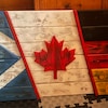 3D Swiss Flag Cottage Backyard Porch Decor Switzerland Wood Flag Rustic ...