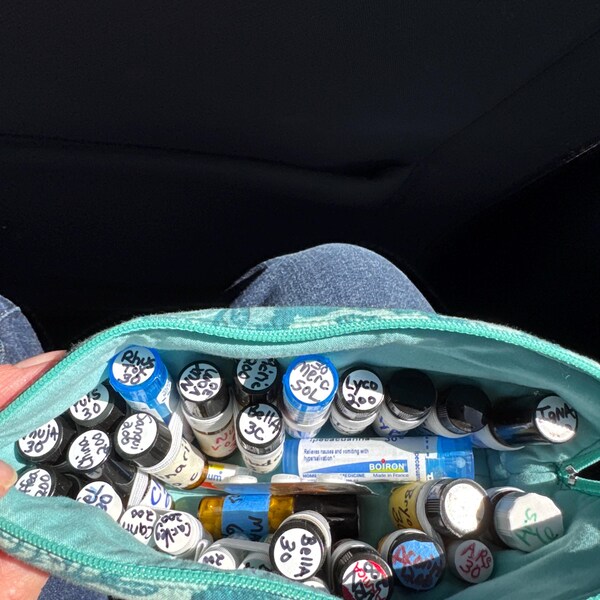 Zippered Pouch for 14 Homeopathic Remedies - Etsy