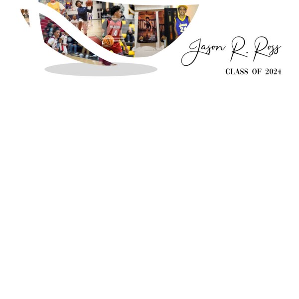 PRINTABLE Custom Basketball Photo Collage, Coach Gift, Printable ...