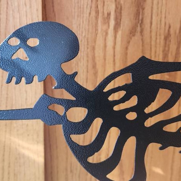 Skeleton Metal Weathervane, Weather Vane Home Roof Decor - Etsy