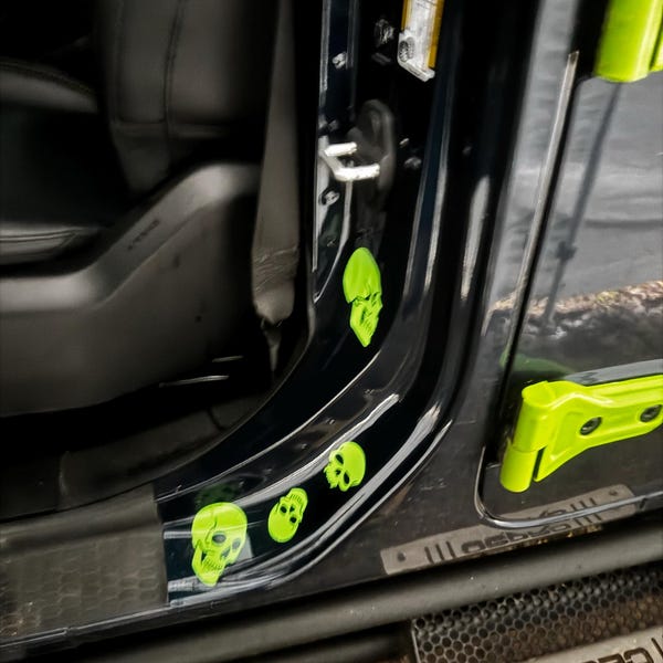 Stars Door Panel Car Decal, Car Window Decal, Vinyl Decal Sticker, Car ...