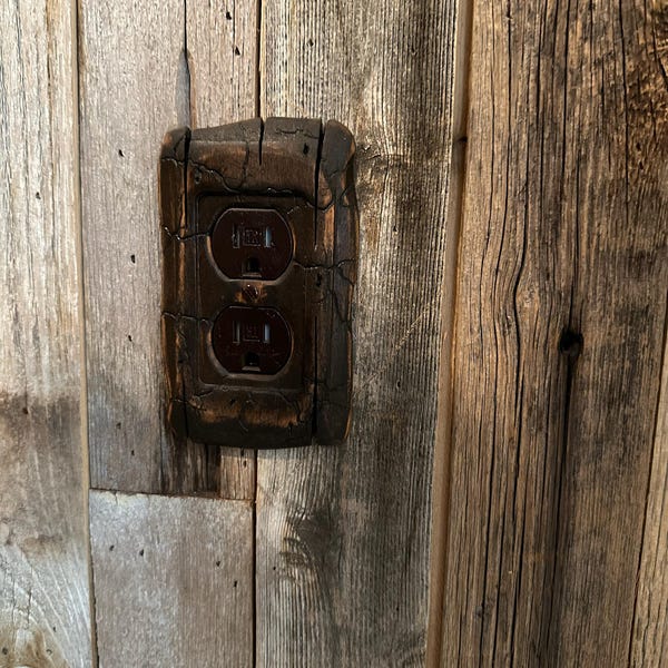 Burnt Timber - Light Switch Covers, Switch Plates, Wall Plates, Plug ...