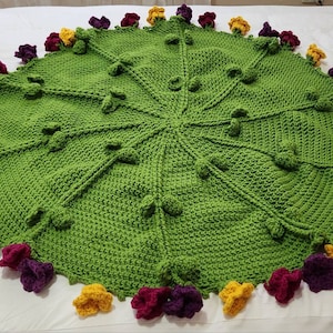 Fluffy Bouquet Blanket™ Crochet Pattern PDF - Etsy