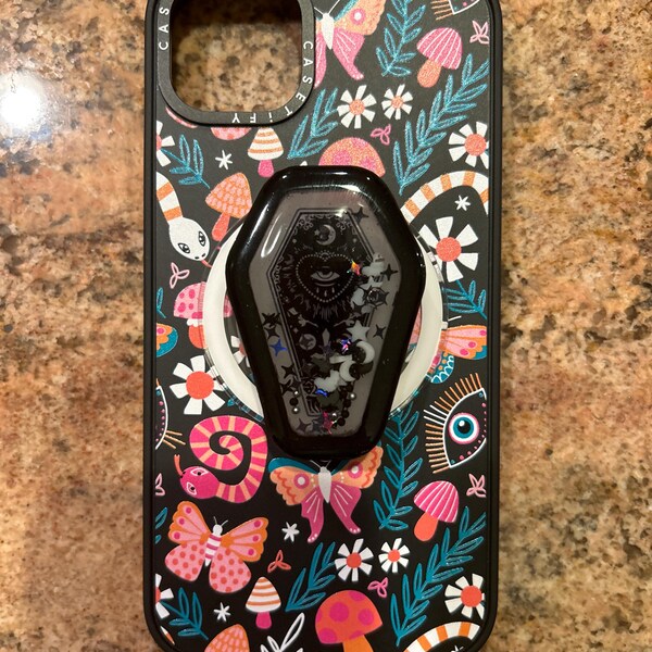 Glow in the Dark Coffin Shaker Popsocket™, Coffin Shaker Popgrip ...