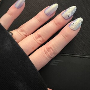 Pink Skeleton Bone Press on Nails Skeleton Bone Nails - Etsy